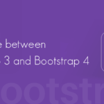 Difference between Bootstrap 3 and Bootstrap 4 - SpeedySense